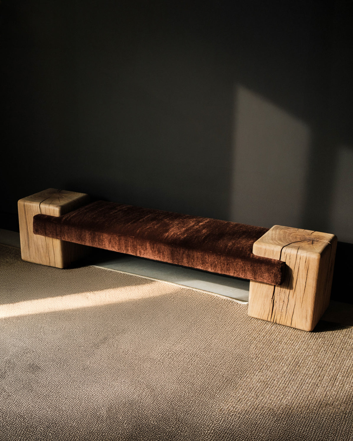 Coexist Bench Redux in Solid Oak – Slash Objects